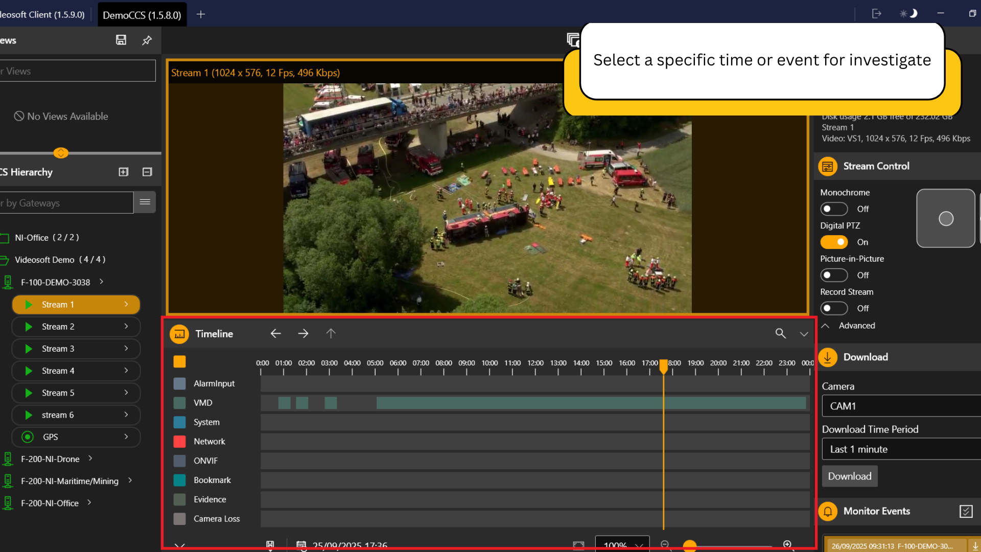 Interactive Video Timeline & Playback Tools | Videosoft